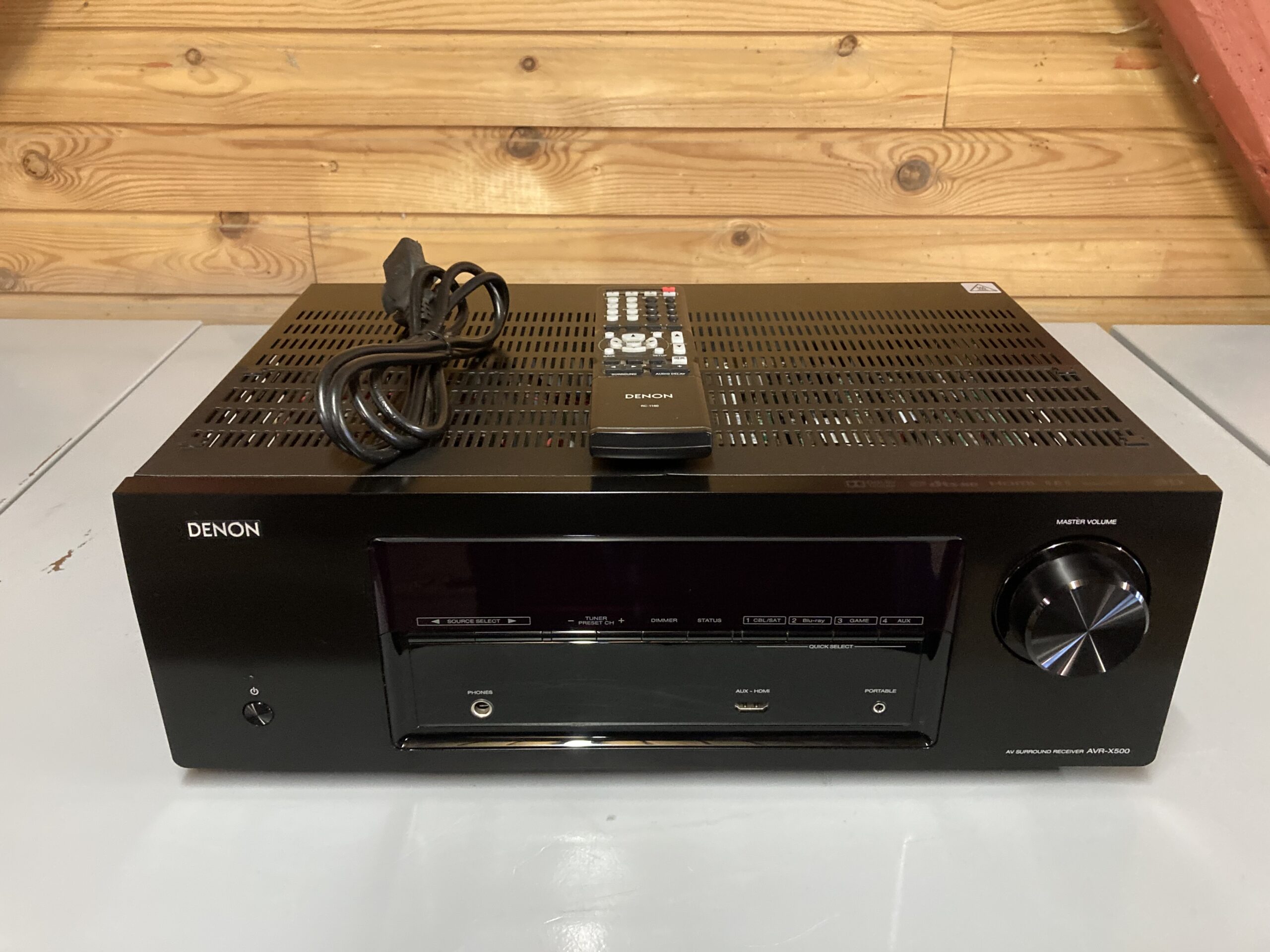 Used Denon AVR-X500 Surround sound receivers for Sale | HifiShark.com