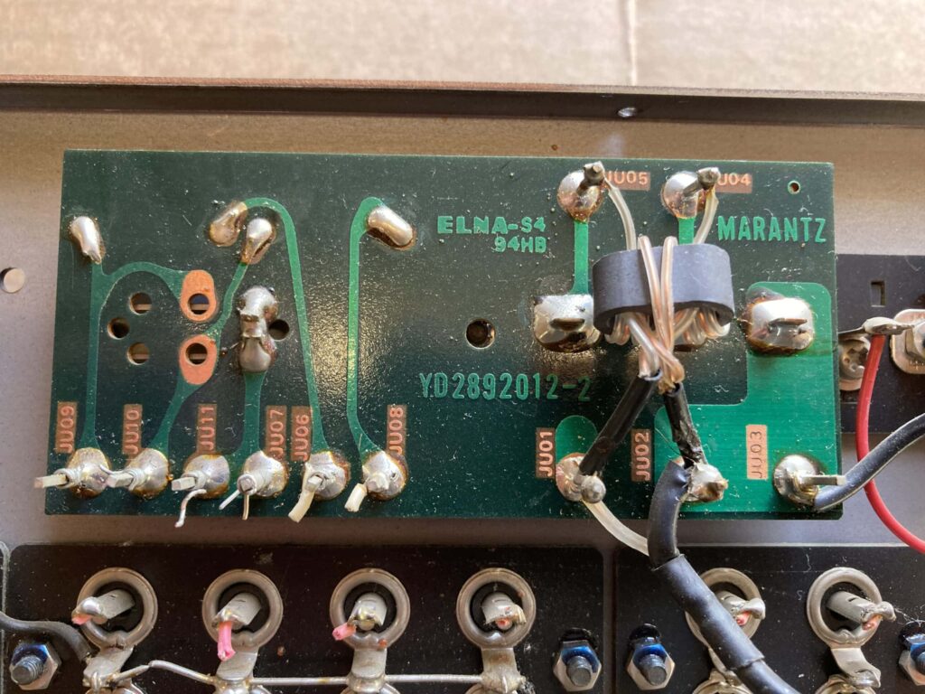 Original Marantz 4400 - Back panel / plate and more - SOLD OUT ...