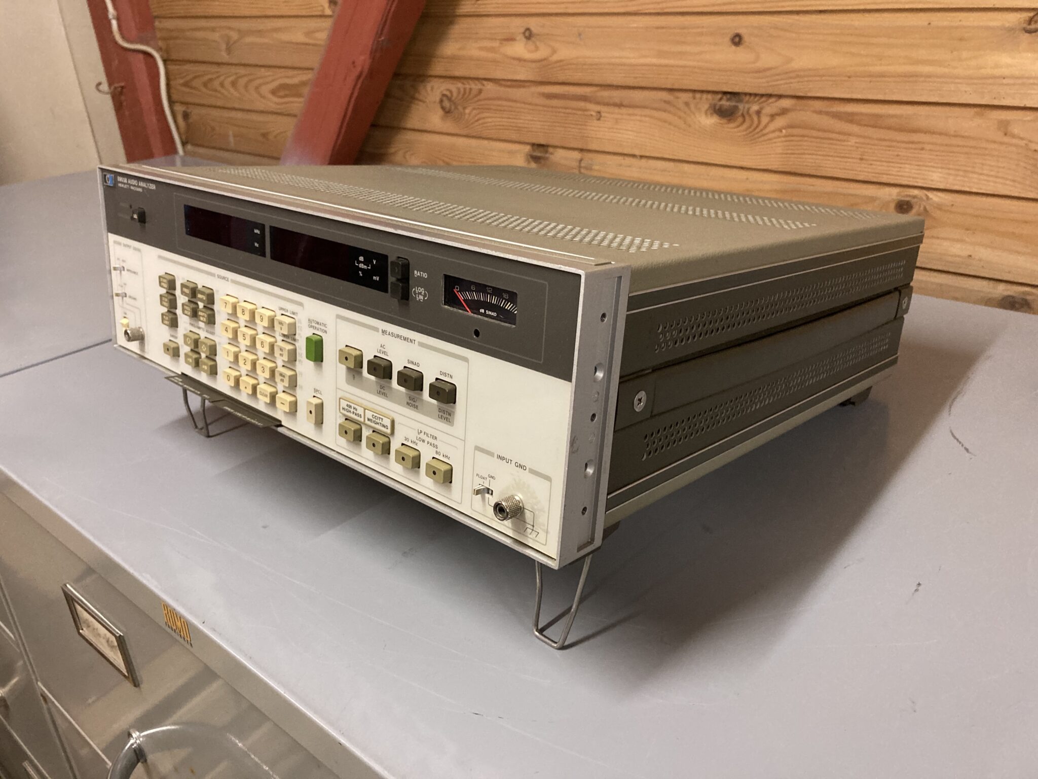 Måle-instrument HP 8903A Analyzer - SOLGT! - ♫ Vintage HiFi - Classic ...