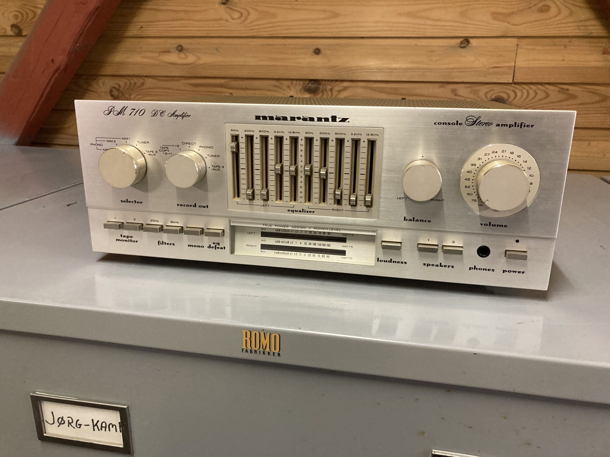 Marantz PM 710 DC Amplifier - til istandsættelse/reservedele - SOLGT ...