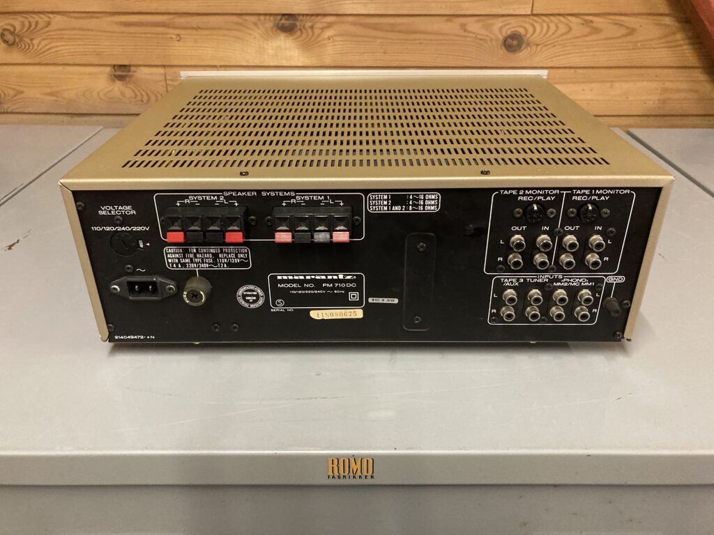 Marantz PM 710 DC Amplifier - til istandsættelse/reservedele - SOLGT ...