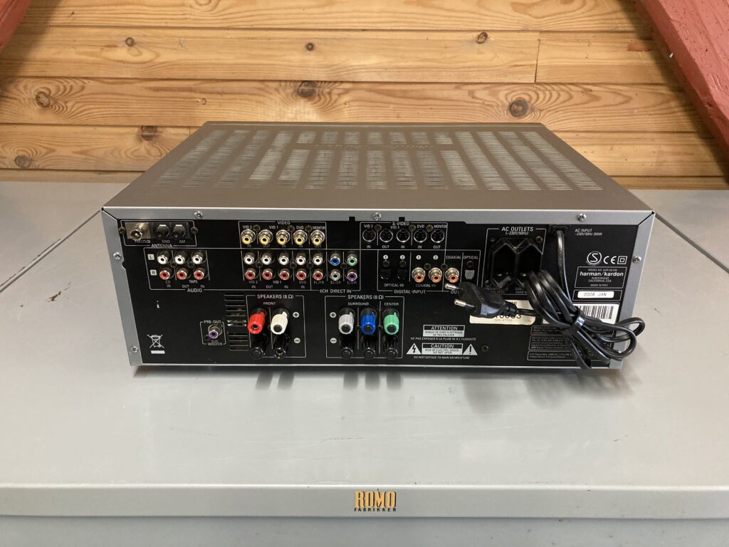 Harman/Kardon AVR 130 - Velholdt AV Receiver - SOLGT! - ♫ Vintage HiFi ...