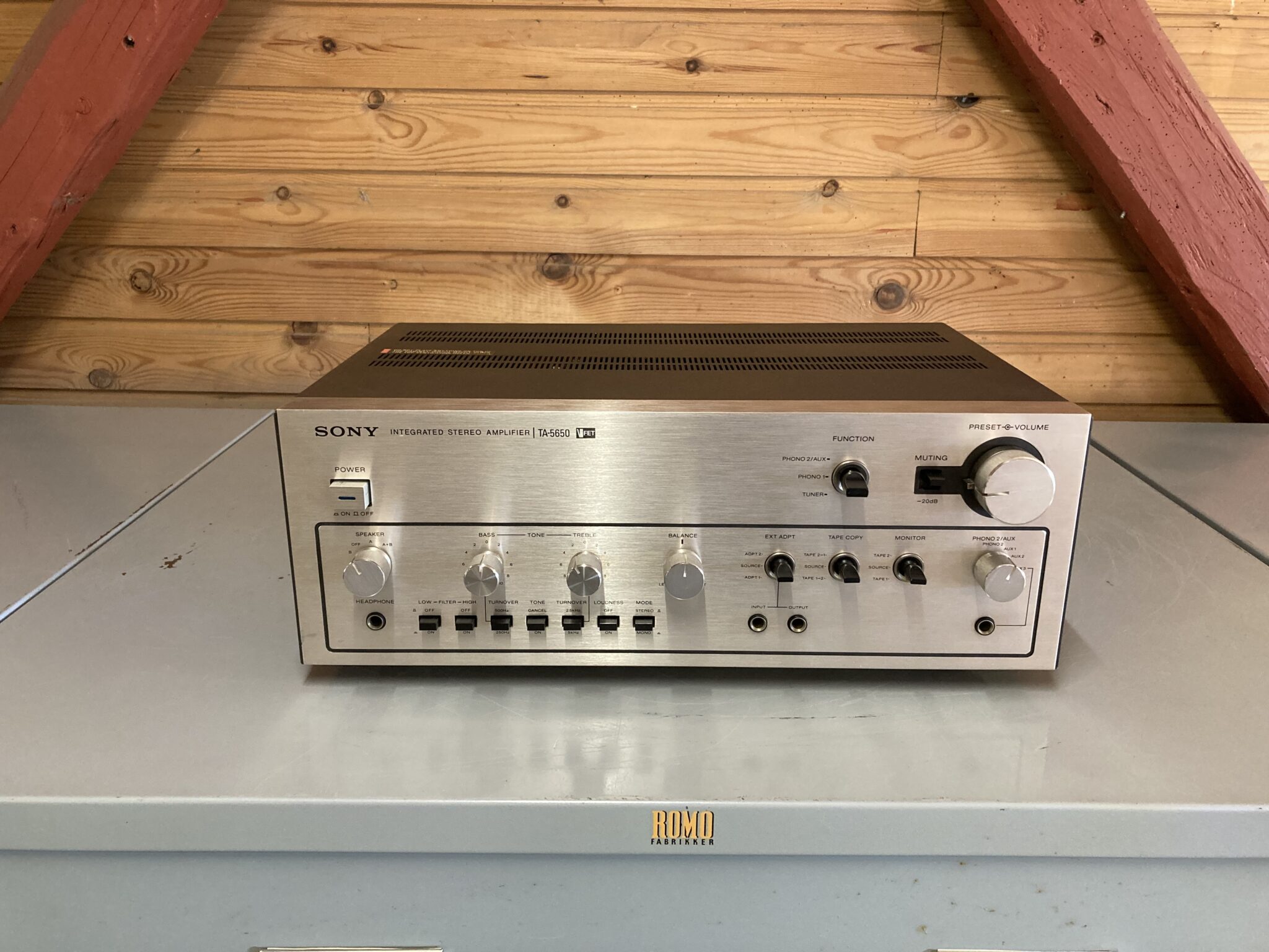 Sony TA-5650 V-FET - High End - REFURBISHED! - SOLGT! - ♫ Vintage HiFi ...