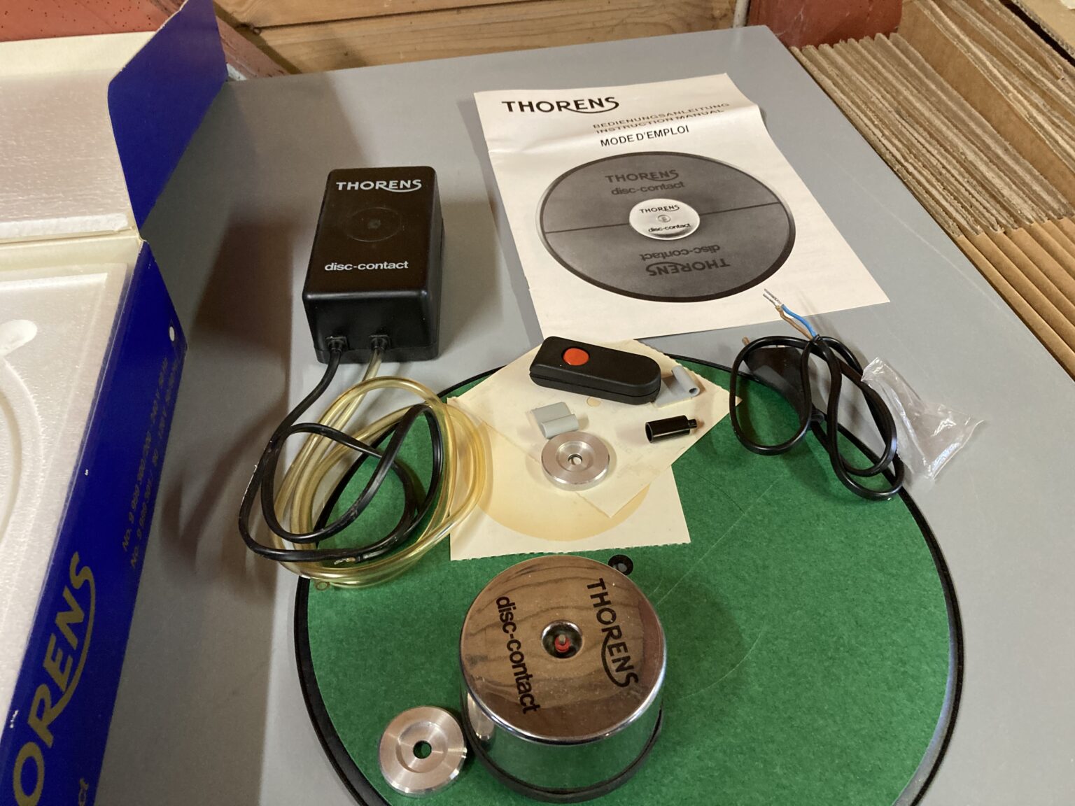 THORENS disc-contact kit - Original - SOLGT! - ♫ Vintage HiFi Webshop ...