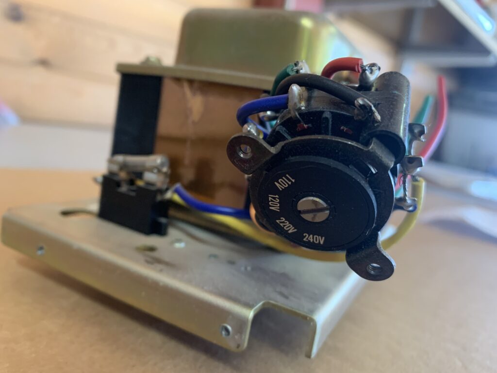 Original Technics SA-5350 – Transformer & 110/220 Volt Selector ...