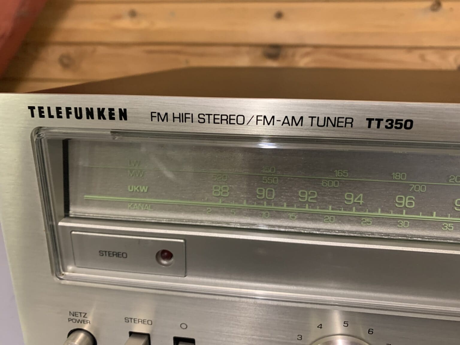 Telefunken TT-350 - Vintage FM Stereo Tuner - ♫ Vintage HiFi Webshop ...