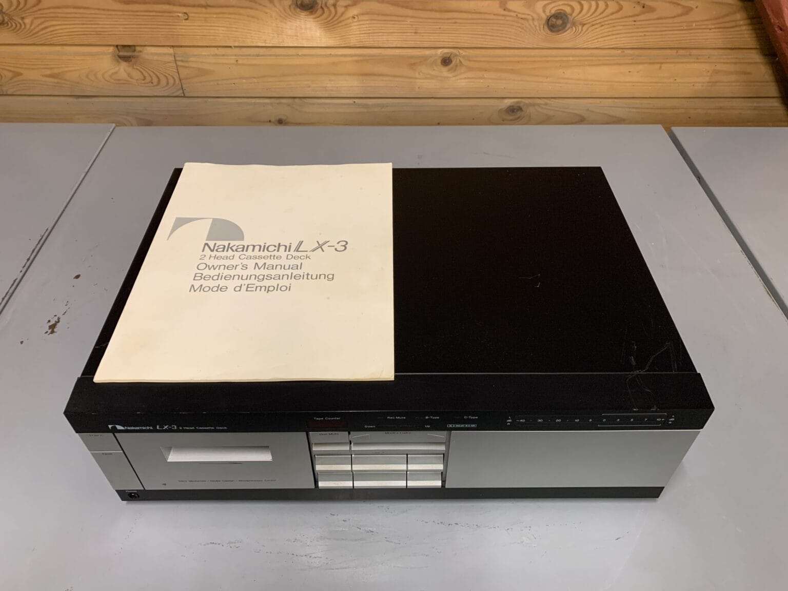 Nakamichi LX-3 - High End vintage kassettebåndoptager – NYSERVICERET ...