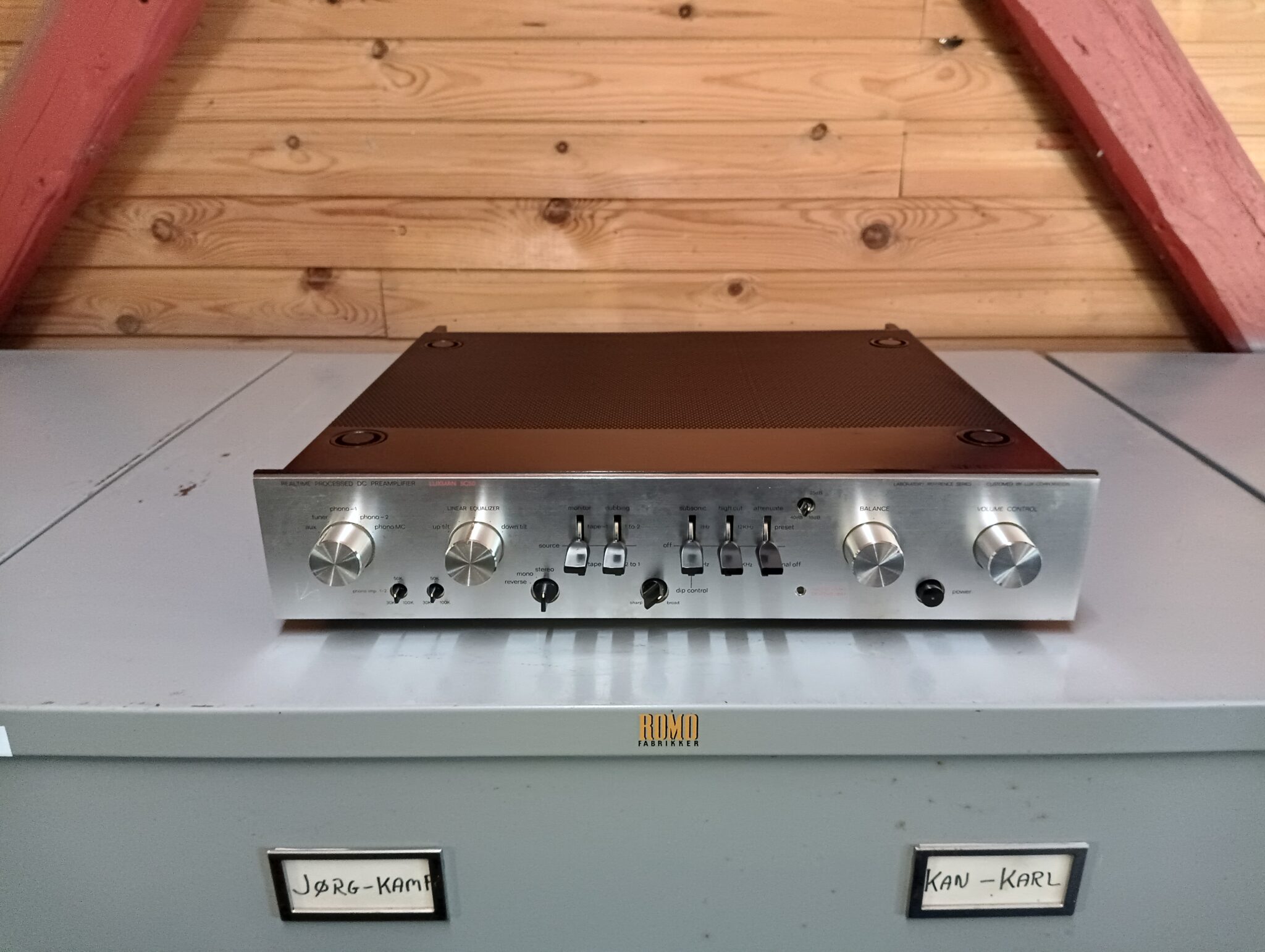 Luxman 5C50 - Laboratory Reference Series - Yderst flot - ISTANDSAT ...