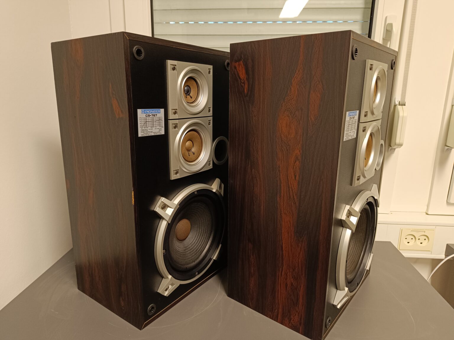 Pioneer CS-787 - Originale vintage højttalere - SOLGT! - ♫ Vintage HiFi ...