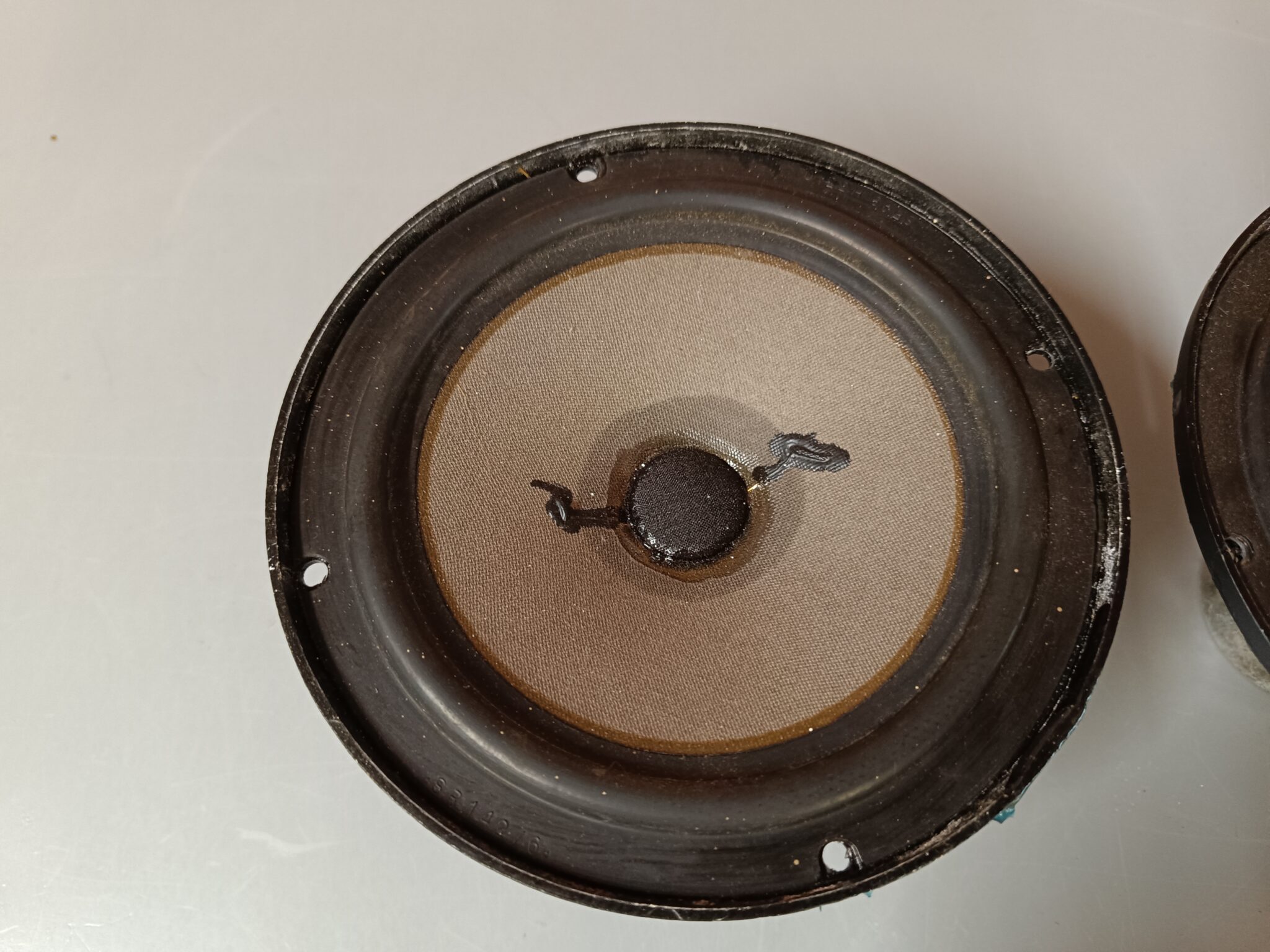 Org. Seas 6,5" vintage woofer 17 TV-GWB - ScanDyna/Dynaco A10 ...