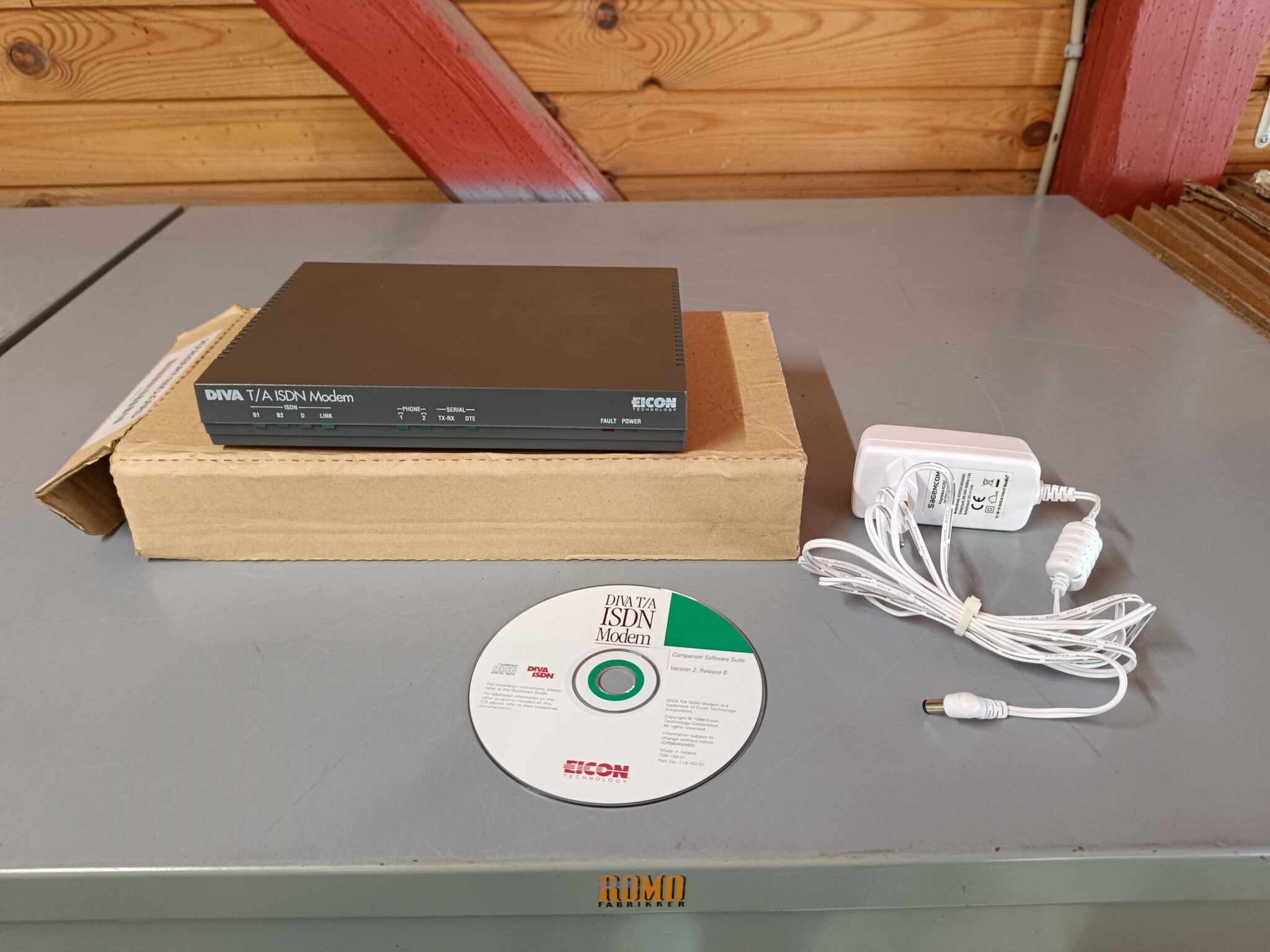 Eicon DIVA T/A ISDN Modem - ♫ Vintage HiFi Webshop - Stort udvalg ...
