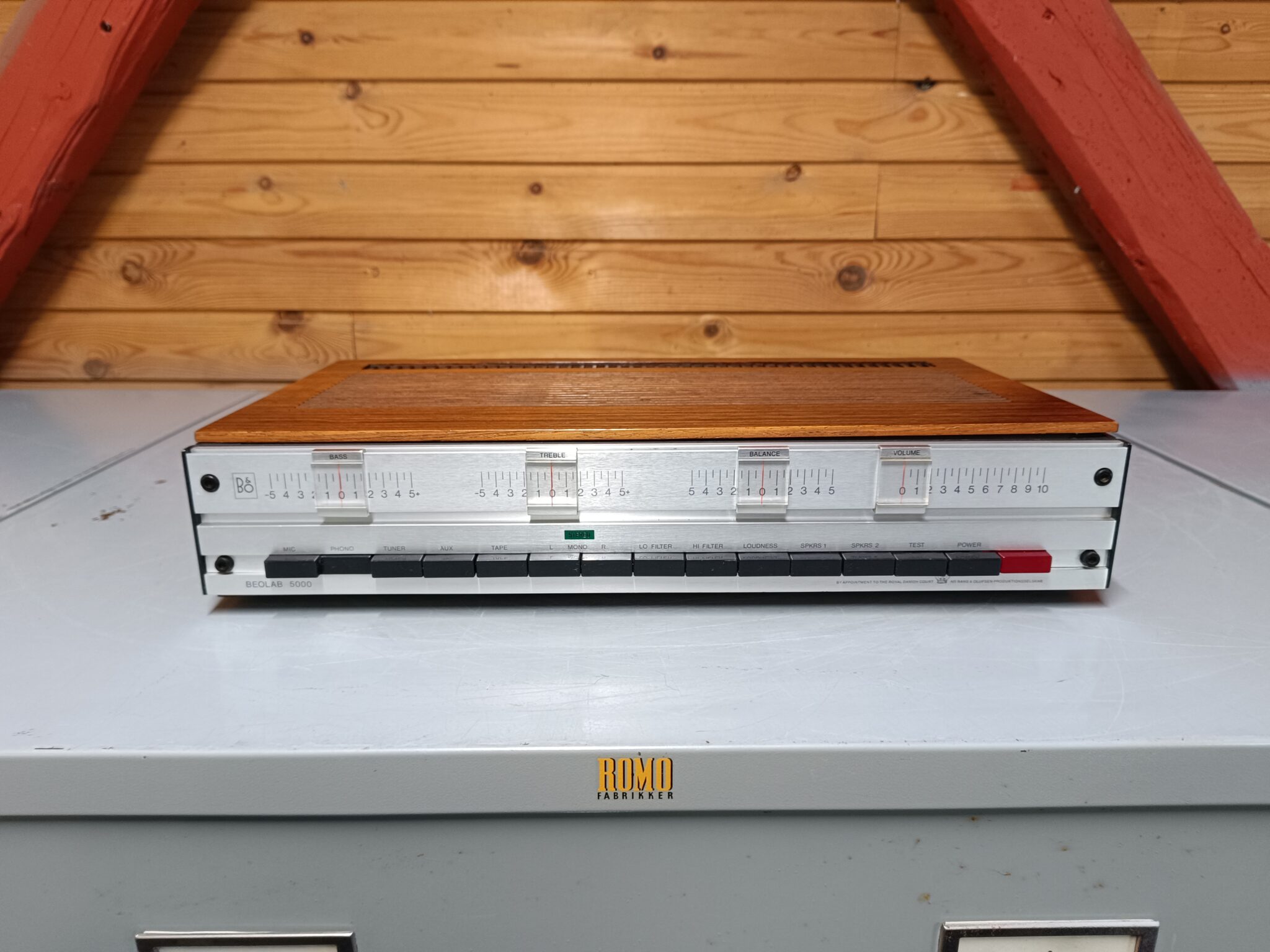 B&O Beolab 5000 - High End vintage B&O amplifier - RESTAURERET! - SOLGT ...