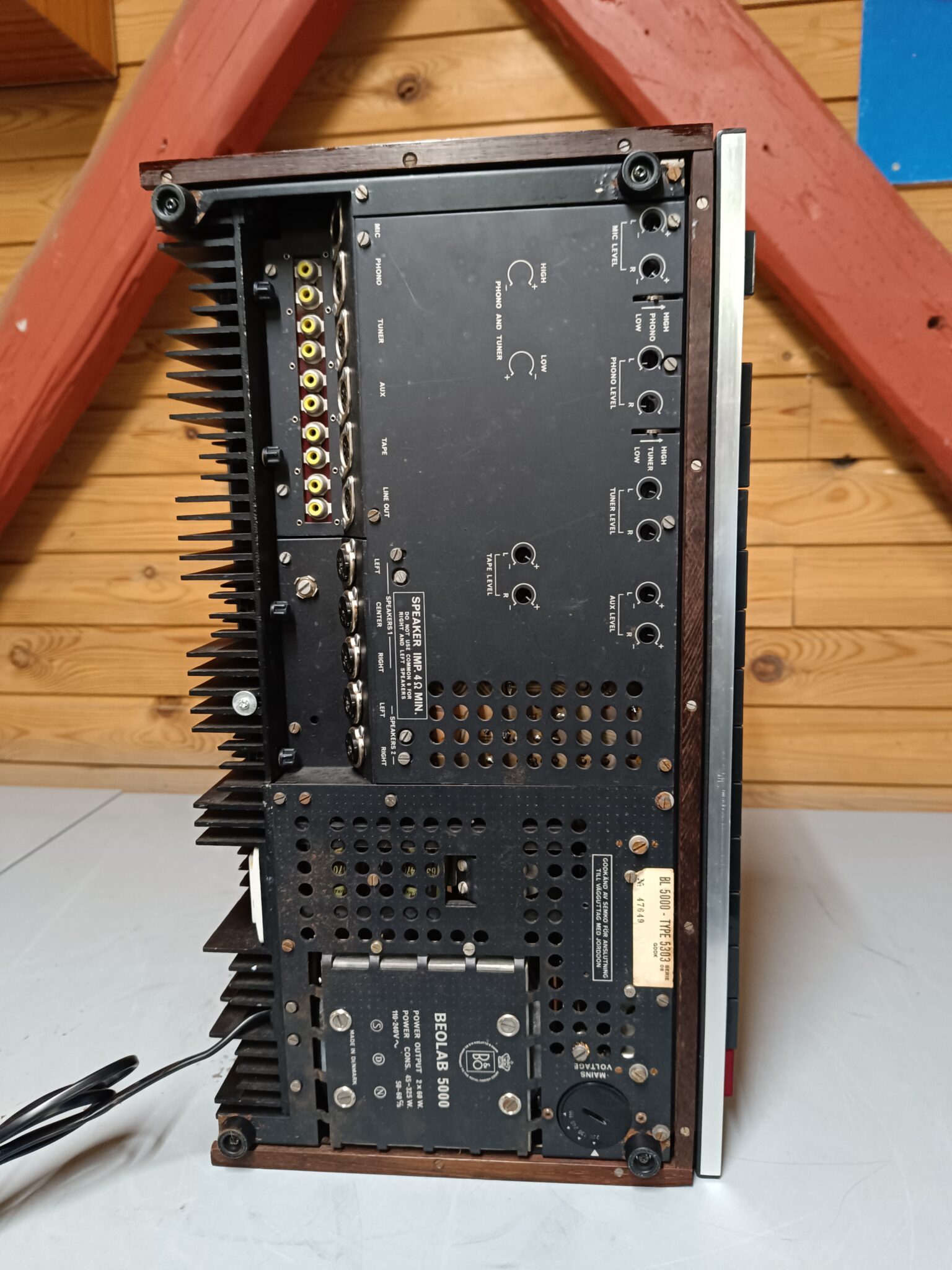 B&O Beolab 5000 - High End vintage B&O amplifier - RESTAURERET! - SOLGT ...