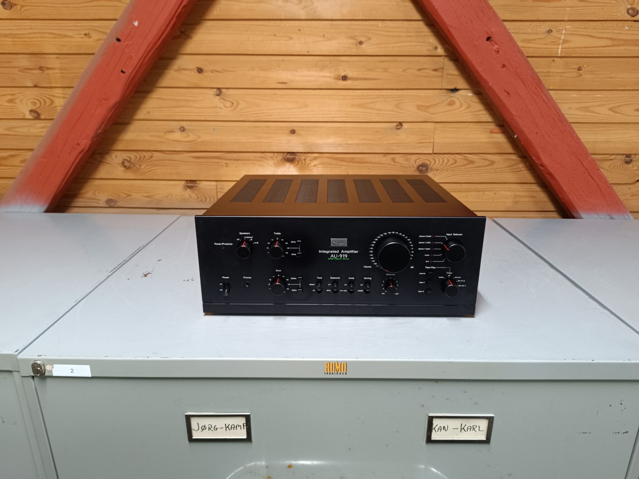 SANSUI AU-919 - 50 HOUR REFURBISHED! - SOLGT! - ♫ Vintage HiFi Webshop ...