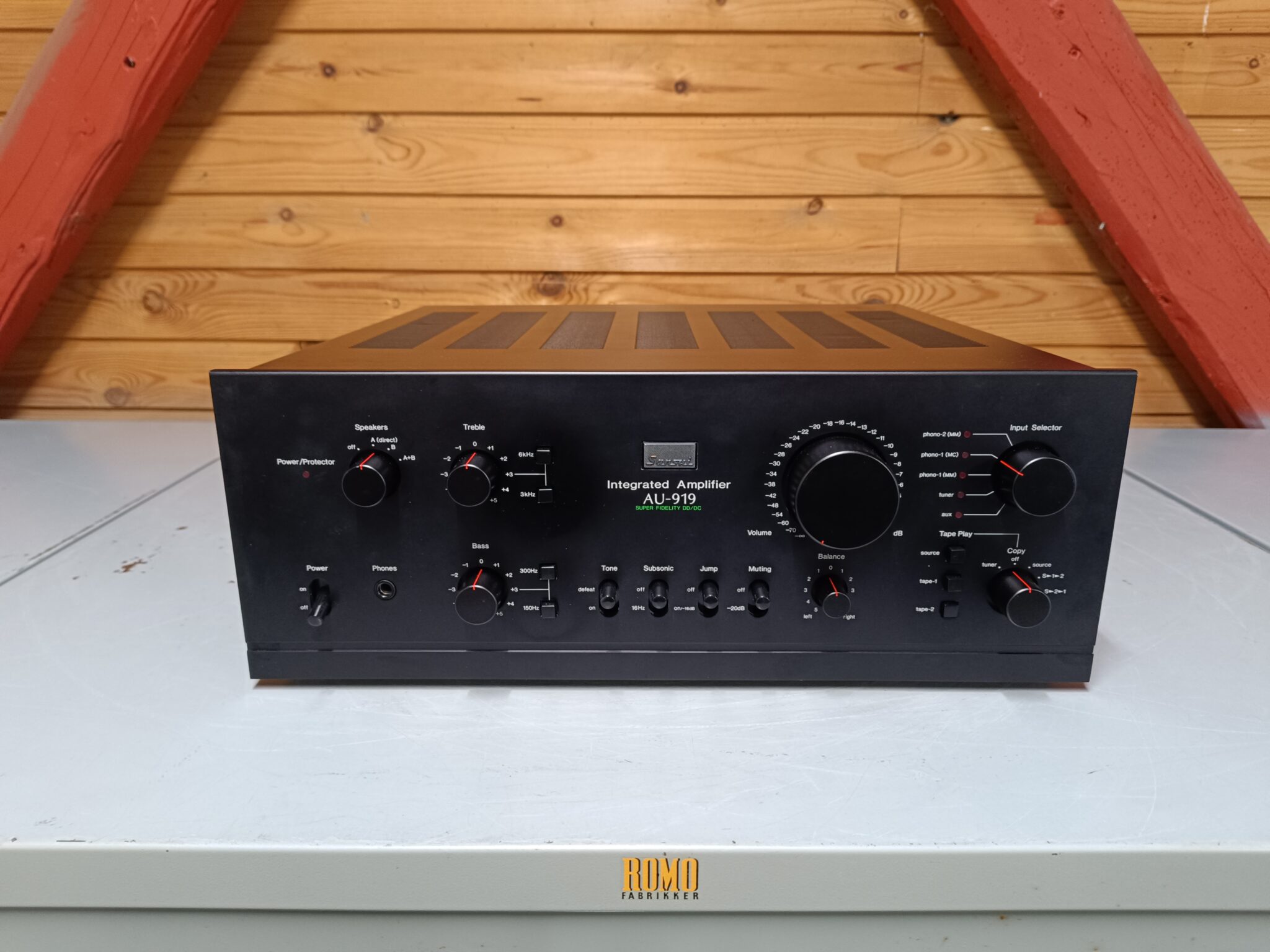 SANSUI AU-919 - 50 HOUR REFURBISHED! - SOLGT! - ♫ Vintage HiFi Webshop ...