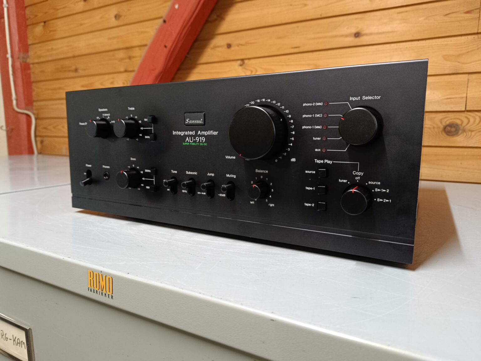 SANSUI AU-919 - 50 HOUR REFURBISHED! - SOLGT! - ♫ Vintage HiFi Webshop ...