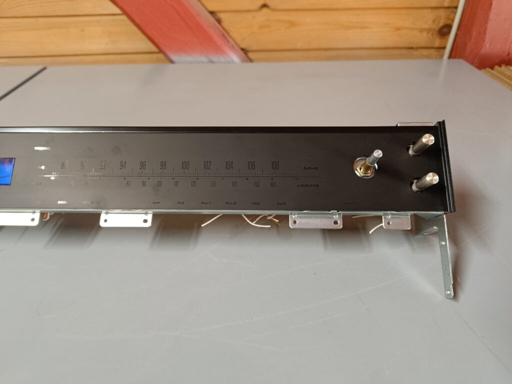 Original Pioneer SX-1010 – Front scale + back with lights and more ...