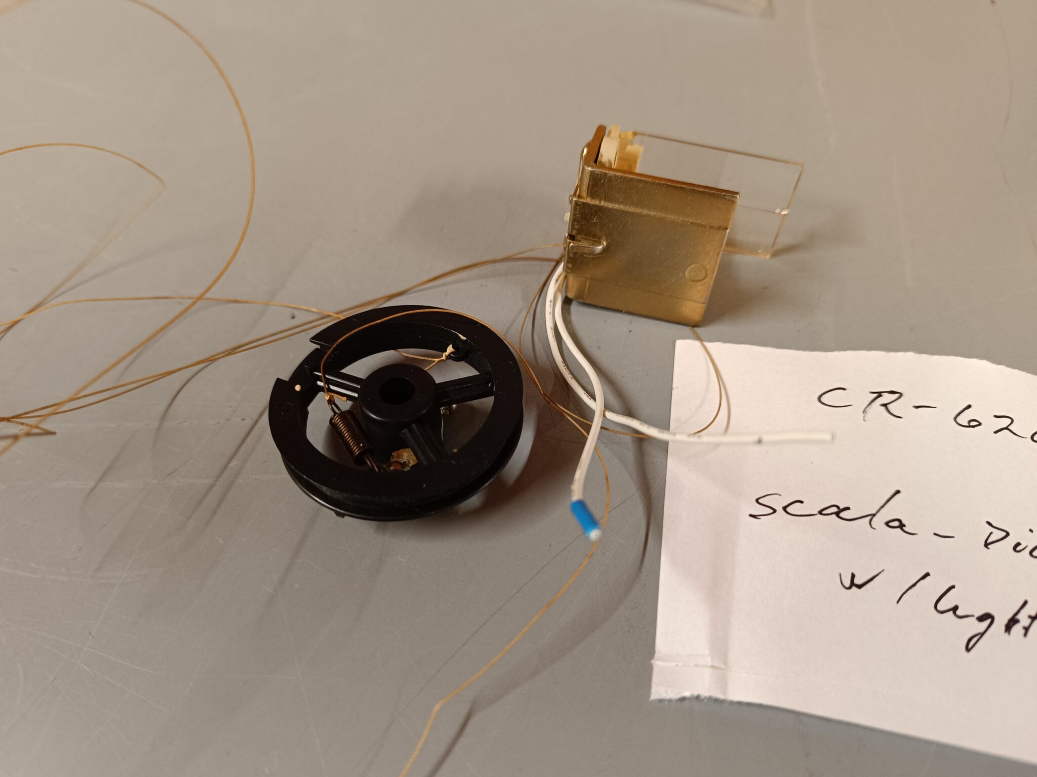 Original Yamaha CR-620 – Scale/Dial-string with lights - ♫ Vintage HiFi ...