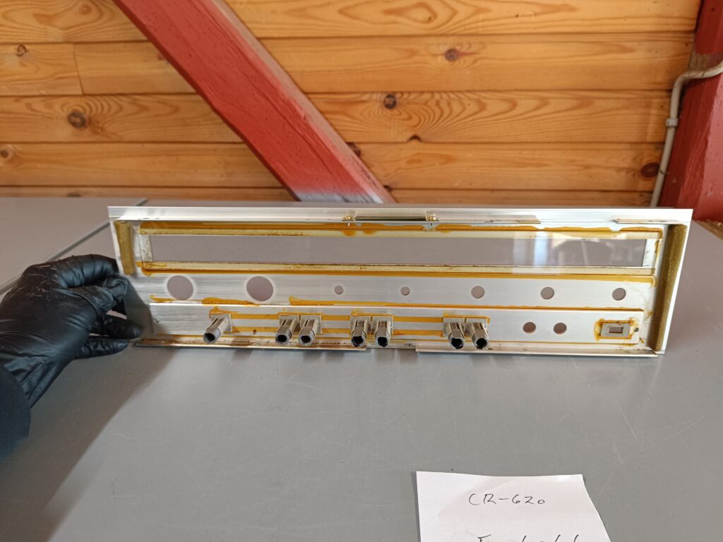 Original Yamaha CR-620 – Front plate - ♫ Vintage HiFi Webshop - Stort ...