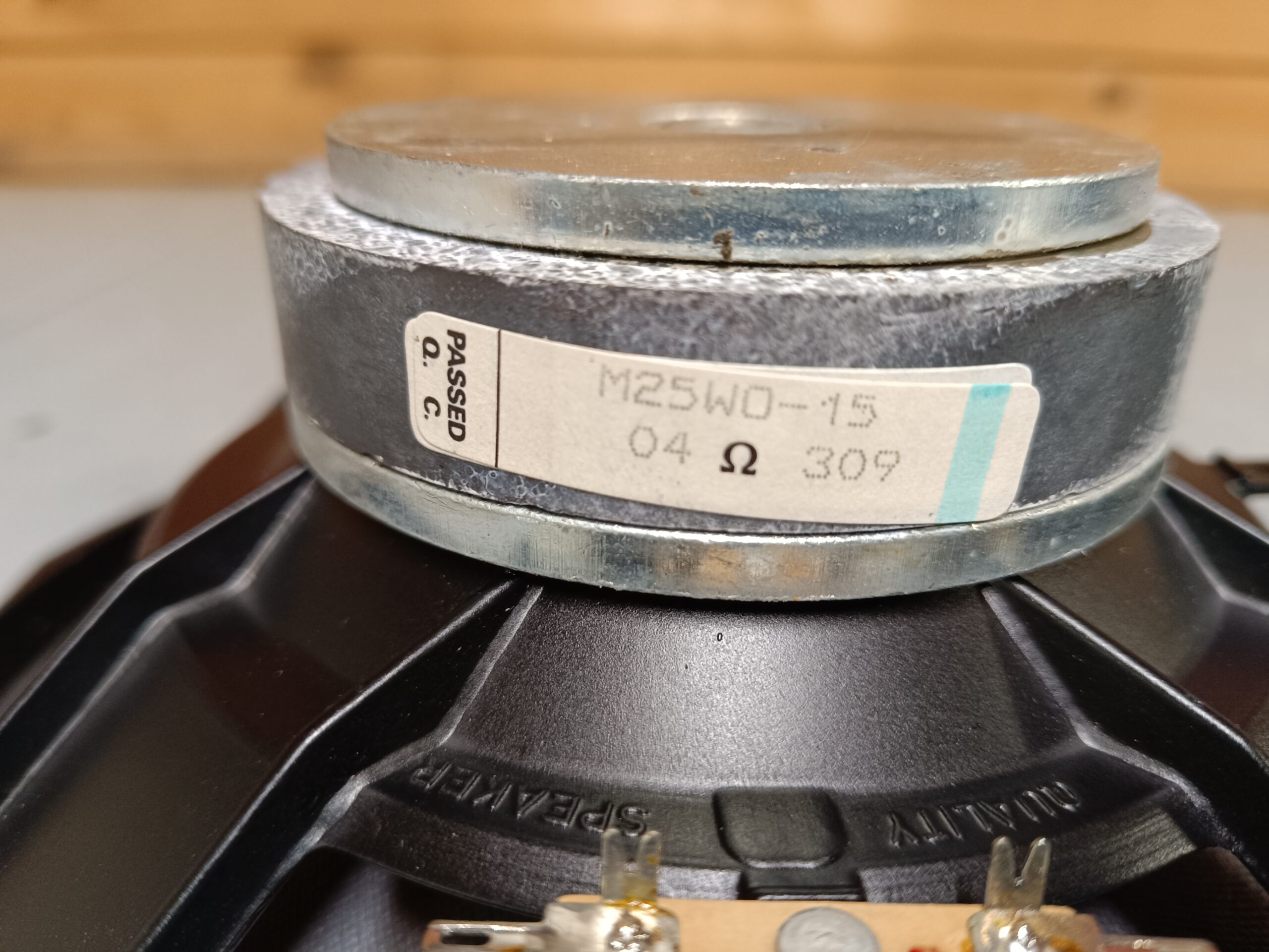 Original 10" Woofer - DALI/VIFA M25W0-15 - From Dali 107 vintage ...