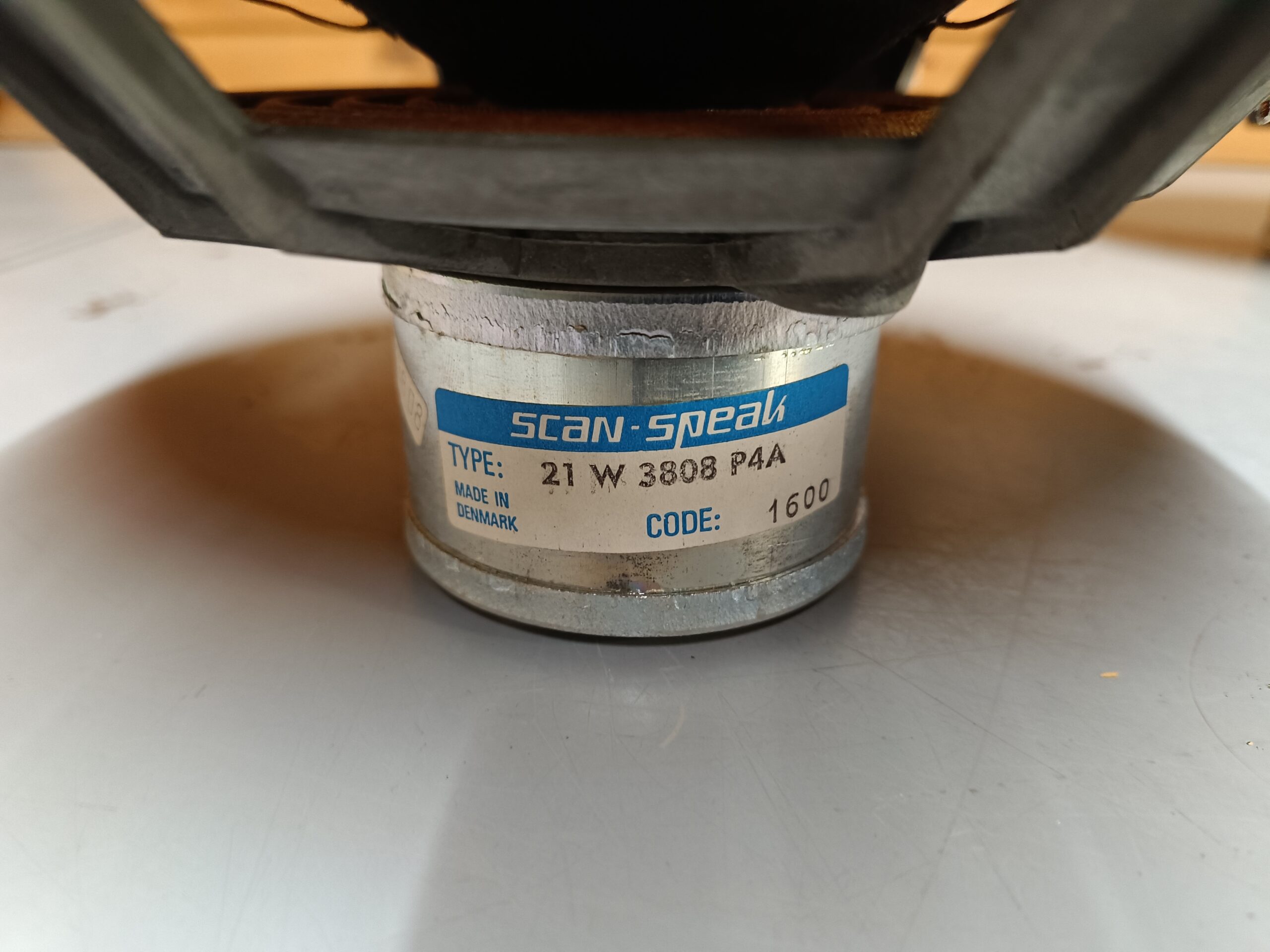 Scan Speak 21 W 3808 P4A Vintage 8" Woofer - Good and working condition ...